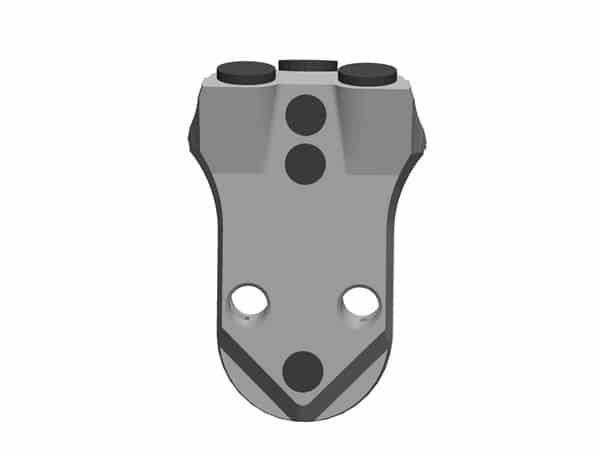 WS46/KFQ49-4 Casing Teeth for Casing-Twister and Cutter Ring